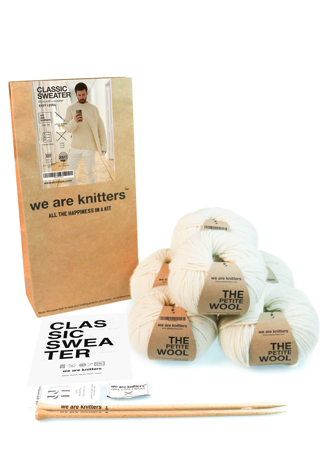 Classic Sweater Kit – We Are Knitters